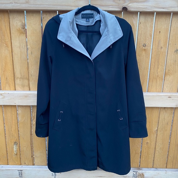 Gallery | Jackets & Coats | Gallery Water Resistant Hooded Rain Jacket ...